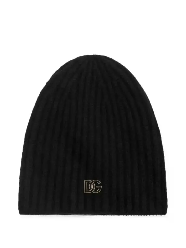 Dolce & Gabbana English Rib Knit Hat