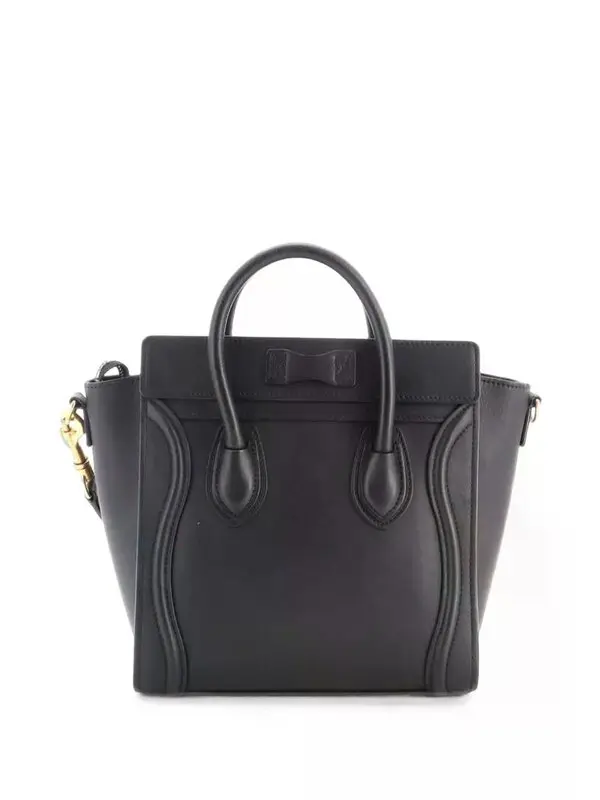 Celine Luggage Bag Smooth Leather Nano Crossbody Bag