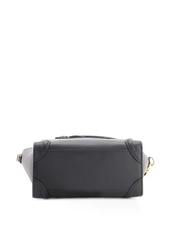Celine Luggage Bag Smooth Leather Nano Crossbody Bag