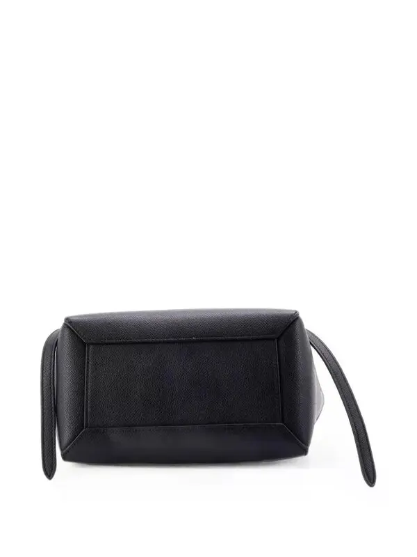 Celine Belt Bag Textured Leather Nano Shoulder Bag