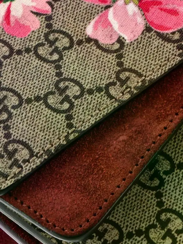 Gucci Dionysus Bag Blooms Print Gg Coated Canvas Medium Shoulder Bag