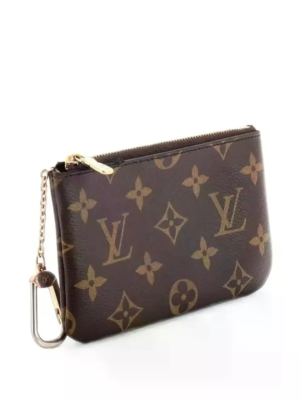 LOUIS VUITTON Key Monogram Canvas Small Pouch