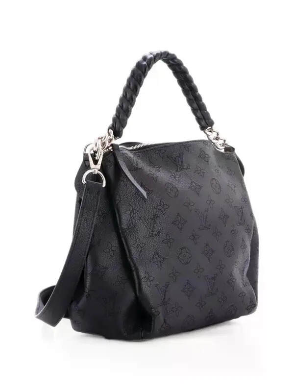 LOUIS VUITTON Babylone Handbag Mahina Leather Bb Hobo Bag