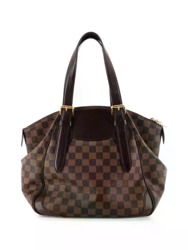 LOUIS VUITTON Verona Handbag Damier Mm Shoulder Bag