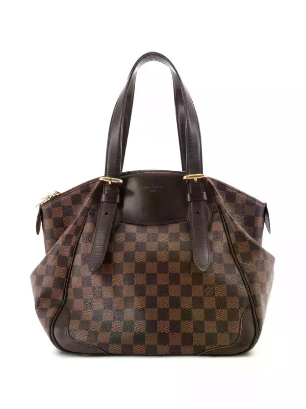 LOUIS VUITTON Verona Handbag Damier Mm Shoulder Bag - Brown