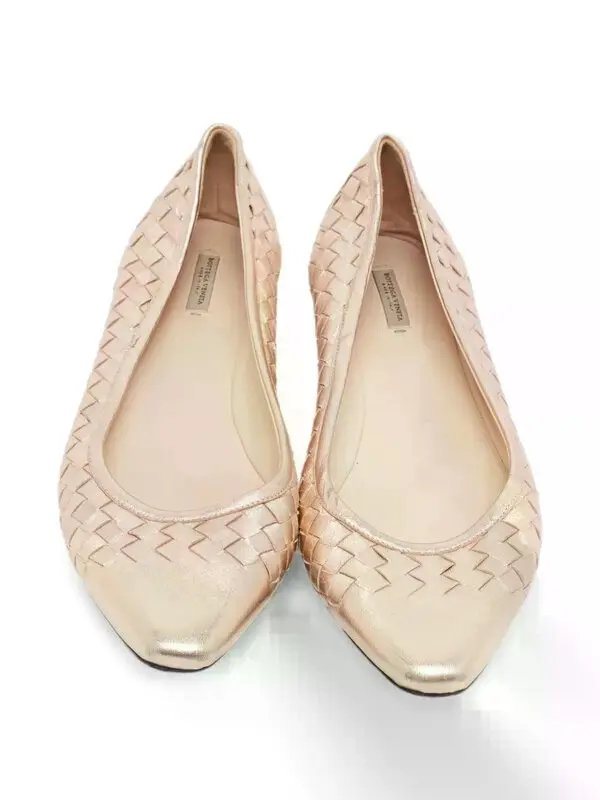 Bottega Veneta Intrecciato Ballet Flats