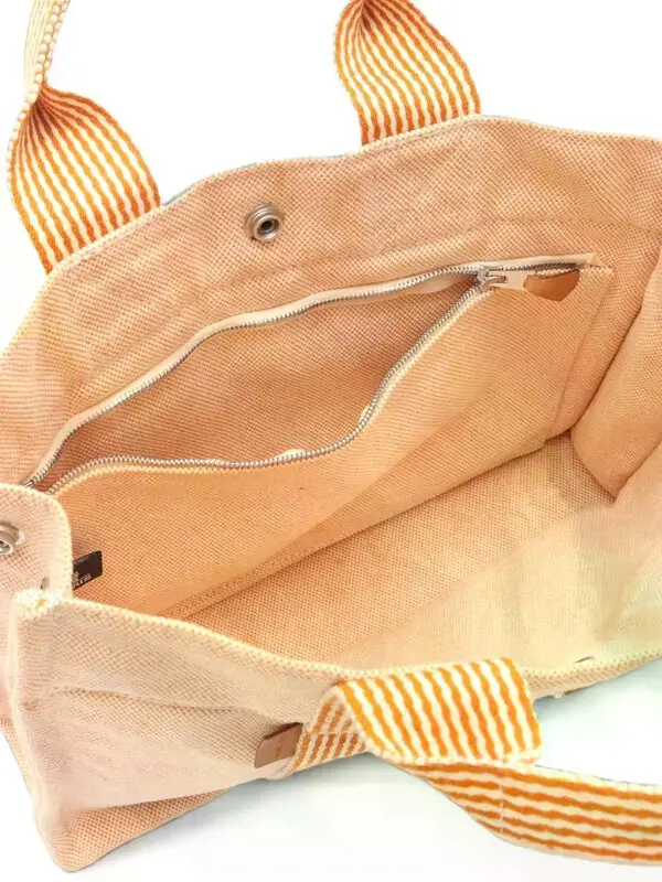 Hermès 1990-2000 Canvas Fourre Tout Pm Tote Bag - Brown