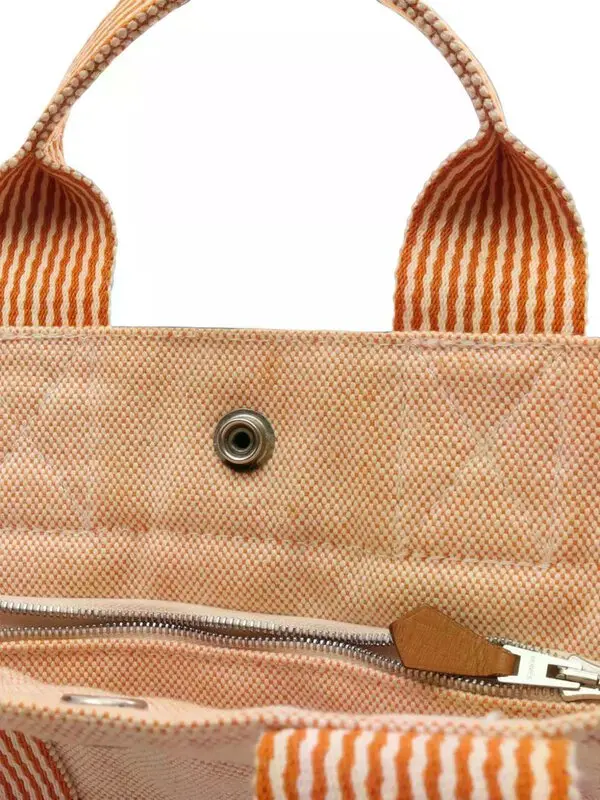 Hermès 1990-2000 Canvas Fourre Tout Pm Tote Bag - Brown