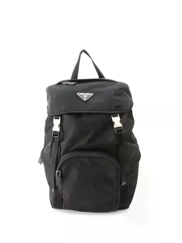 Prada Tessuto Backpack - Black