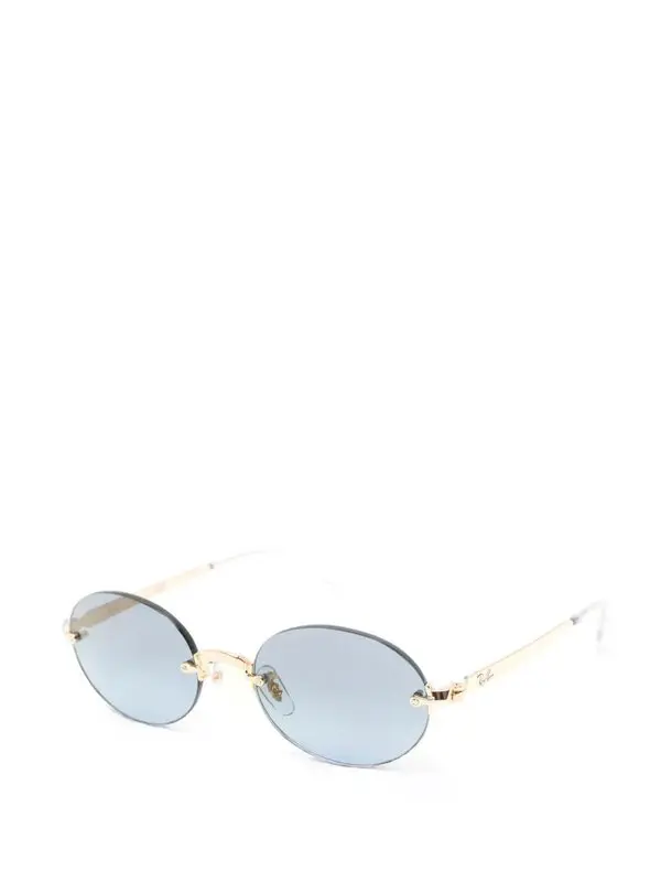 Ray-ban X A$ap Rocky Oval-frame Sunglasses
