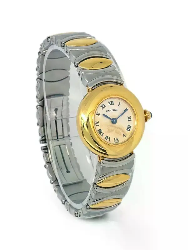 Cartier 1980-1990s Must Colisée Belle Époque 24mm Watch - Neutrals