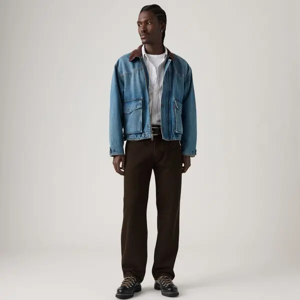 LEVI'S 568 Loose Straight Jeans - Mudslides Overdye