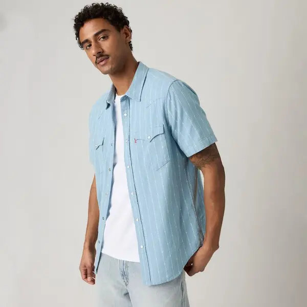 LEVI'S Classic Standard Western Short-sleeve Shirt
