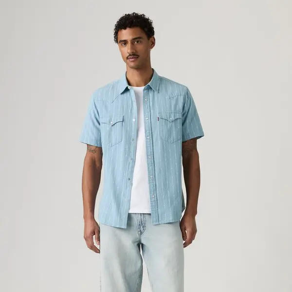 LEVI'S Classic Standard Western Short-sleeve Shirt