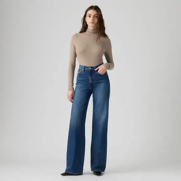LEVI'S Ribcage Wide-leg Jeans