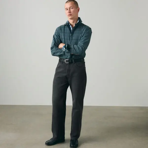 LEVI'S Authentic Button-down Garment Dye Shirt