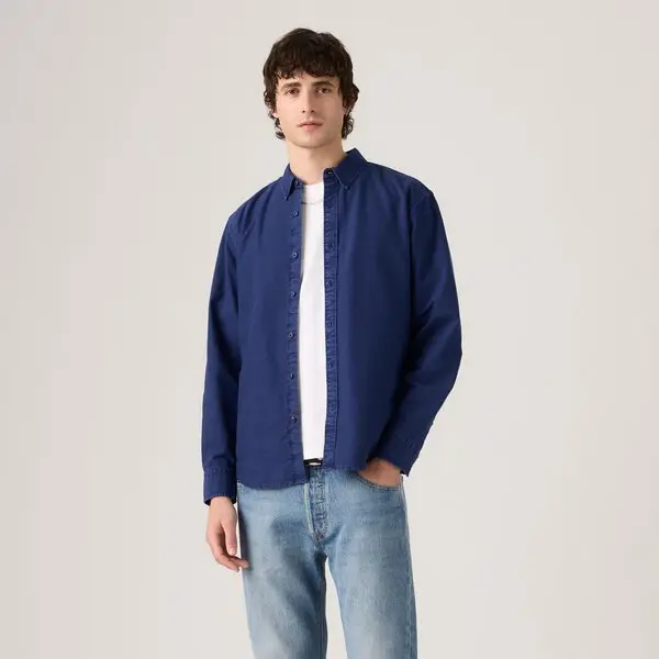 LEVI'S Authentic Button-down Garment Dye Shirt