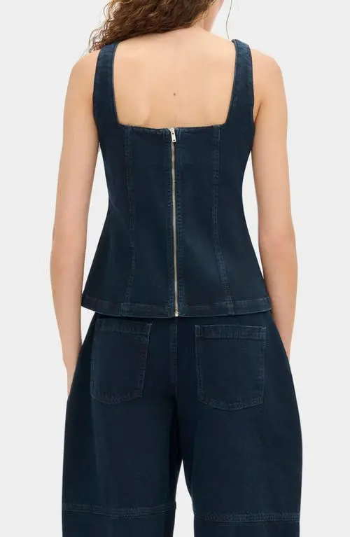 ALIGNE Sweetheart Neck Denim Tank