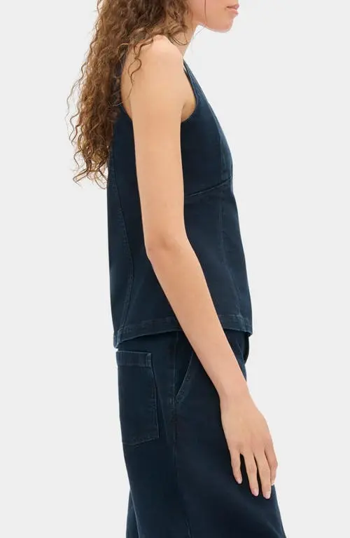 ALIGNE Sweetheart Neck Denim Tank