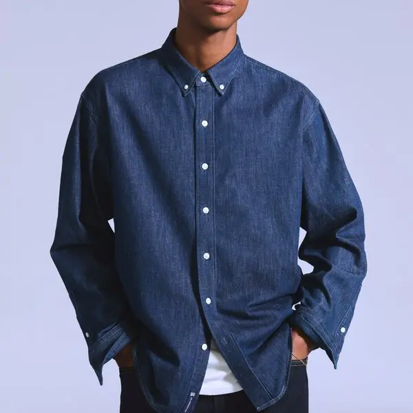 LEVI'S Relaxed Denim Button-down Shirt
