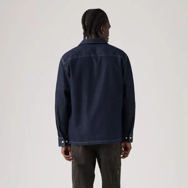 LEVI'S Relaxed Long-sleeve Denim Worker Shirt