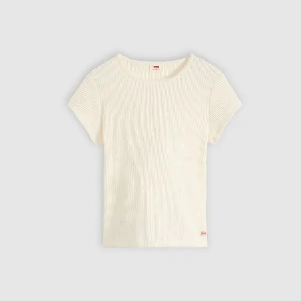 LEVI'S Dry Goods Waffle Cap Sleeve Tee