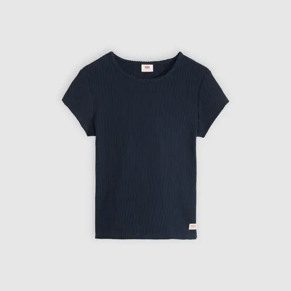 LEVI'S Dry Goods Waffle Cap Sleeve Tee