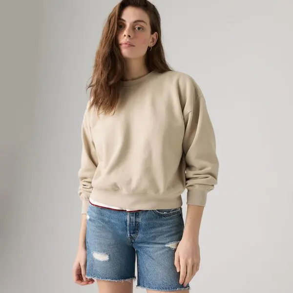 LEVI'S Vintage Boxy Sweatshirt - Chateau Gray