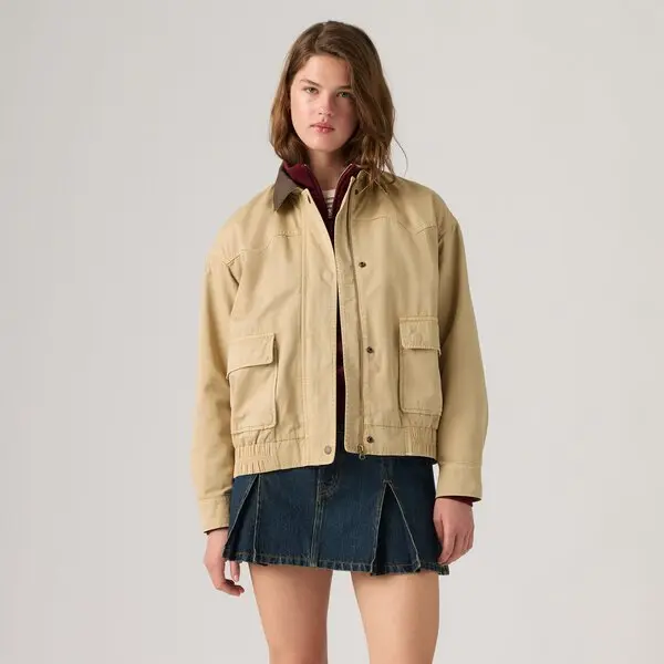 LEVI'S Winnie Western Dad Jacket