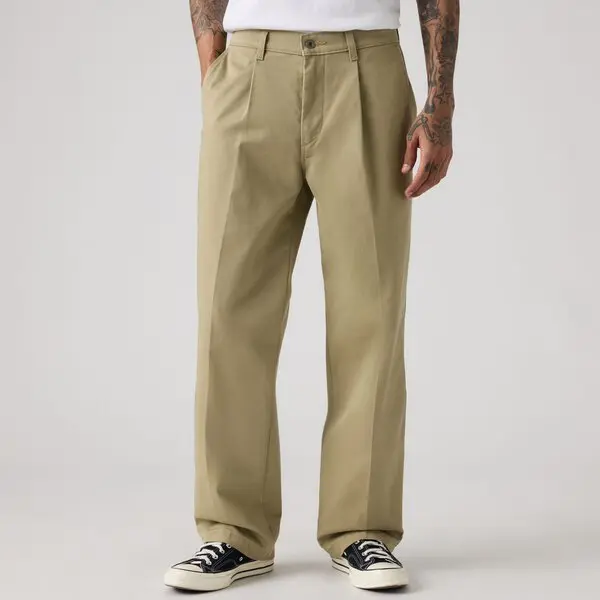 LEVI'S Loose Pleated Work Chino Pants