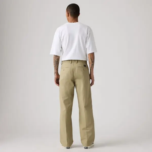 LEVI'S Loose Pleated Work Chino Pants