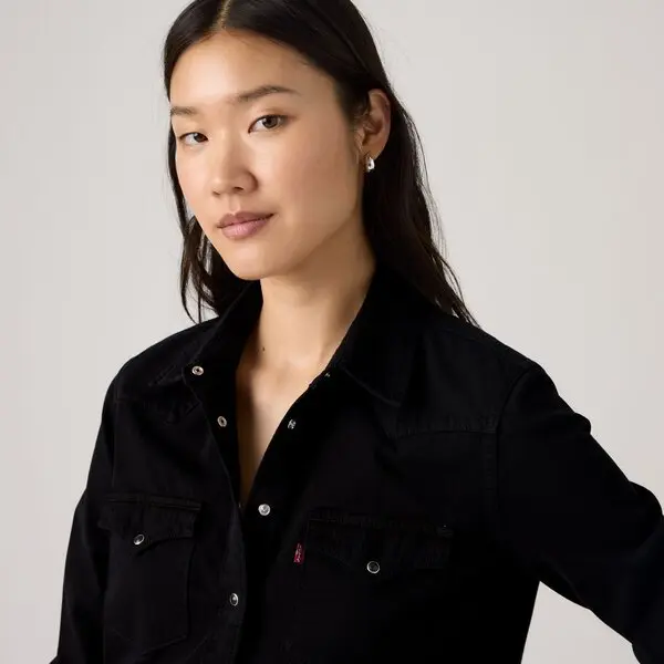 LEVI'S Heritage Western Denim Button Down Shirt