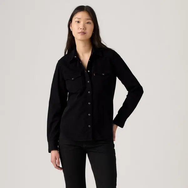 LEVI'S Heritage Western Denim Button Down Shirt