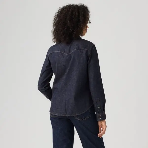 LEVI'S Heritage Western Denim Button Down Shirt
