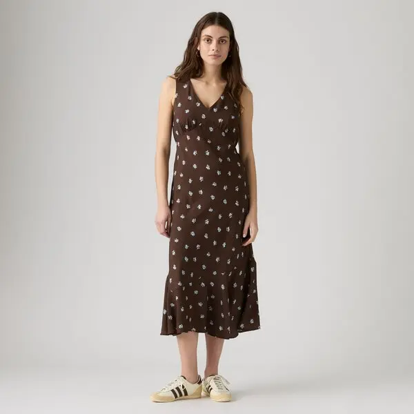 LEVI'S Brita Slip Midi Dress