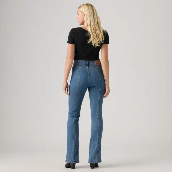 LEVI'S 725 High-rise Bootcut Seamed Jeans