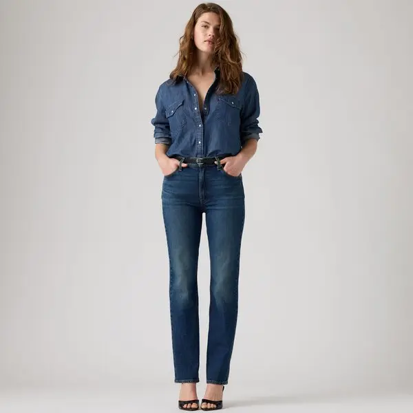 LEVI'S Ribcage Slim Jeans