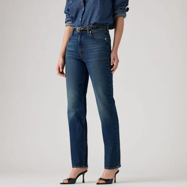 LEVI'S Ribcage Slim Jeans