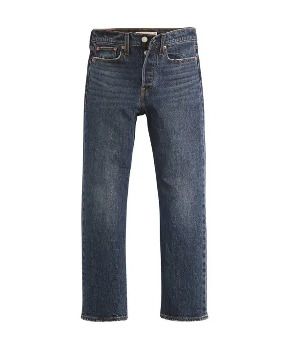 LEVI'S Low Straight Jeans - Dark Indigo