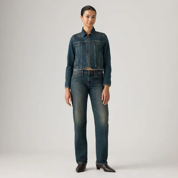 LEVI'S Low Straight Jeans