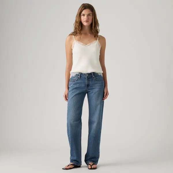 LEVI'S Low Straight Jeans
