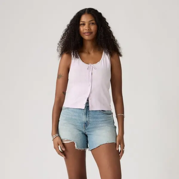 LEVI'S Dry Goods Pointelle Lace Tank
