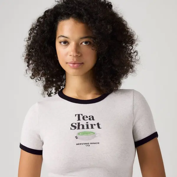 LEVI'S Graphic Hayes Cropped Tee