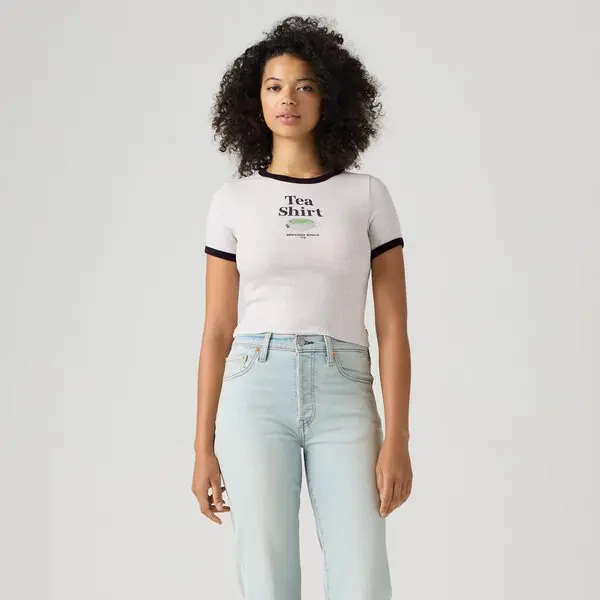 LEVI'S Graphic Hayes Cropped Tee