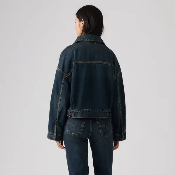 LEVI'S Loose Cropped Trucker Jacket
