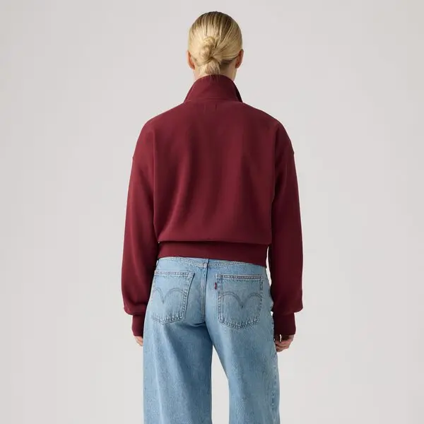 LEVI'S Graphic Vintage '80s Quarter-zip Sweatshirt
