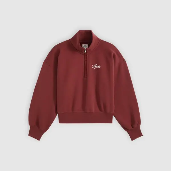 LEVI'S Graphic Vintage '80s Quarter-zip Sweatshirt