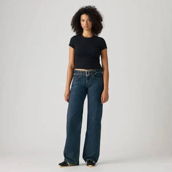 LEVI'S Superlow Loose Belted Jeans