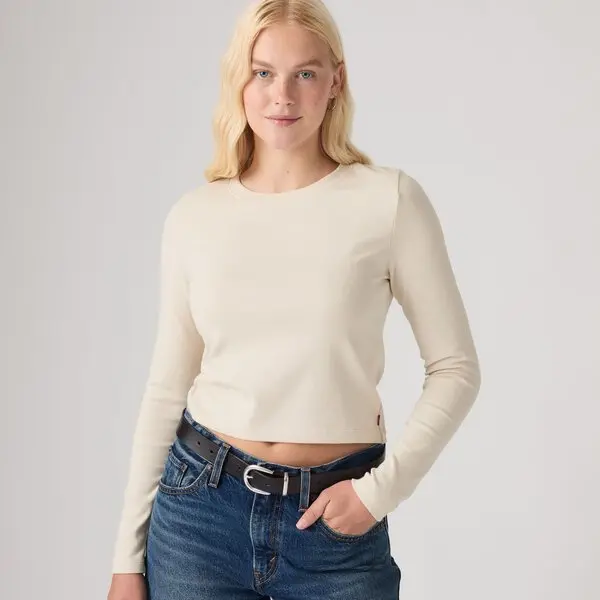 LEVI'S Essential Long-sleeve Baby Tee T-shirt