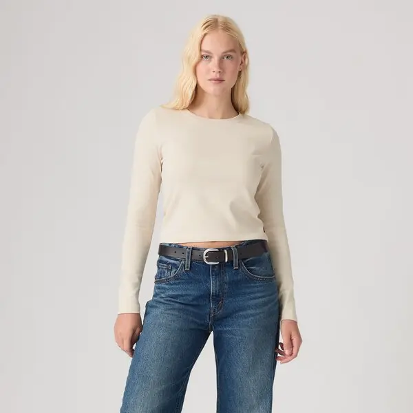 LEVI'S Essential Long-sleeve Baby Tee T-shirt